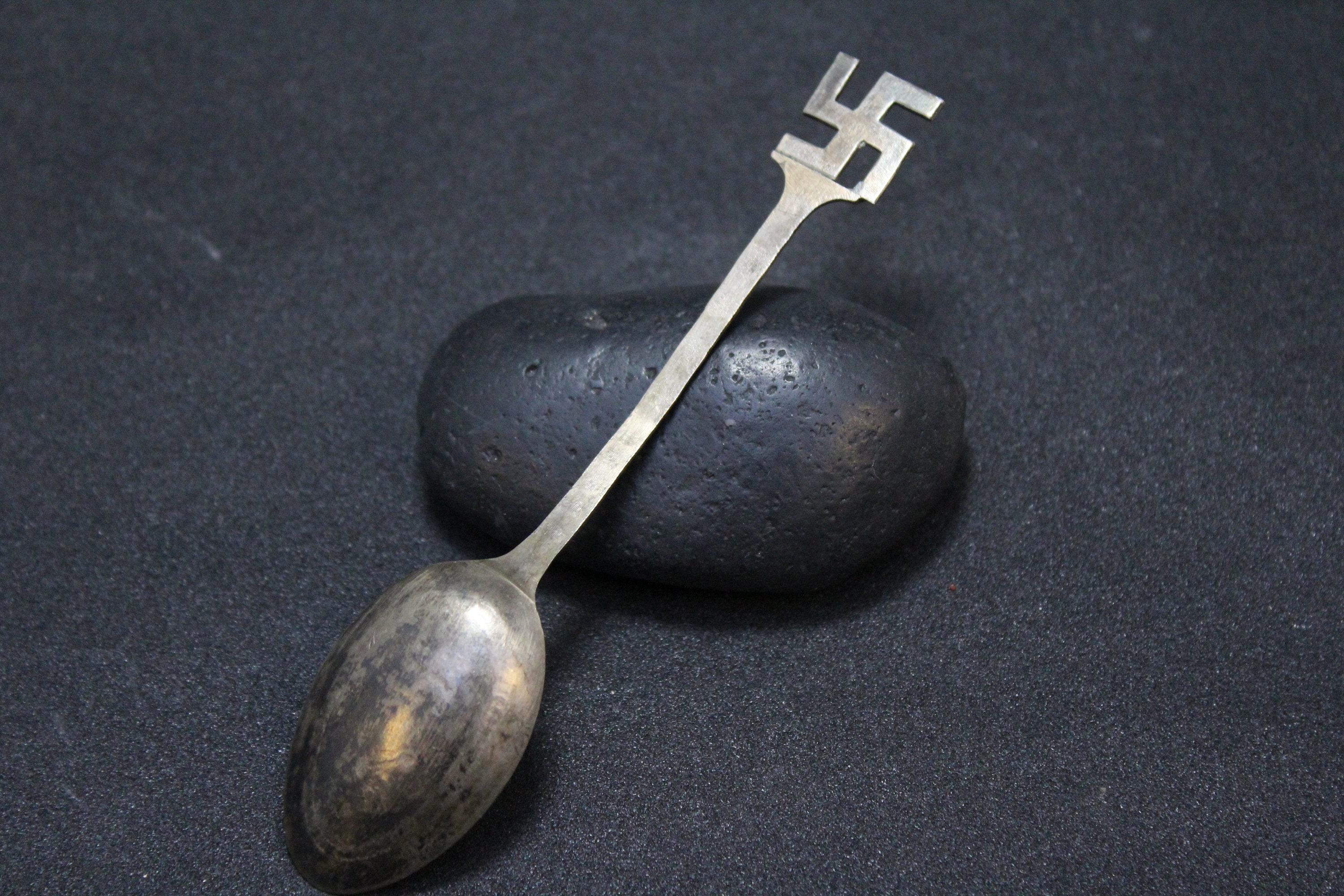 Old Pawn Native American Whirling Log Navajo Spoon, Old Pawn Spoon ...