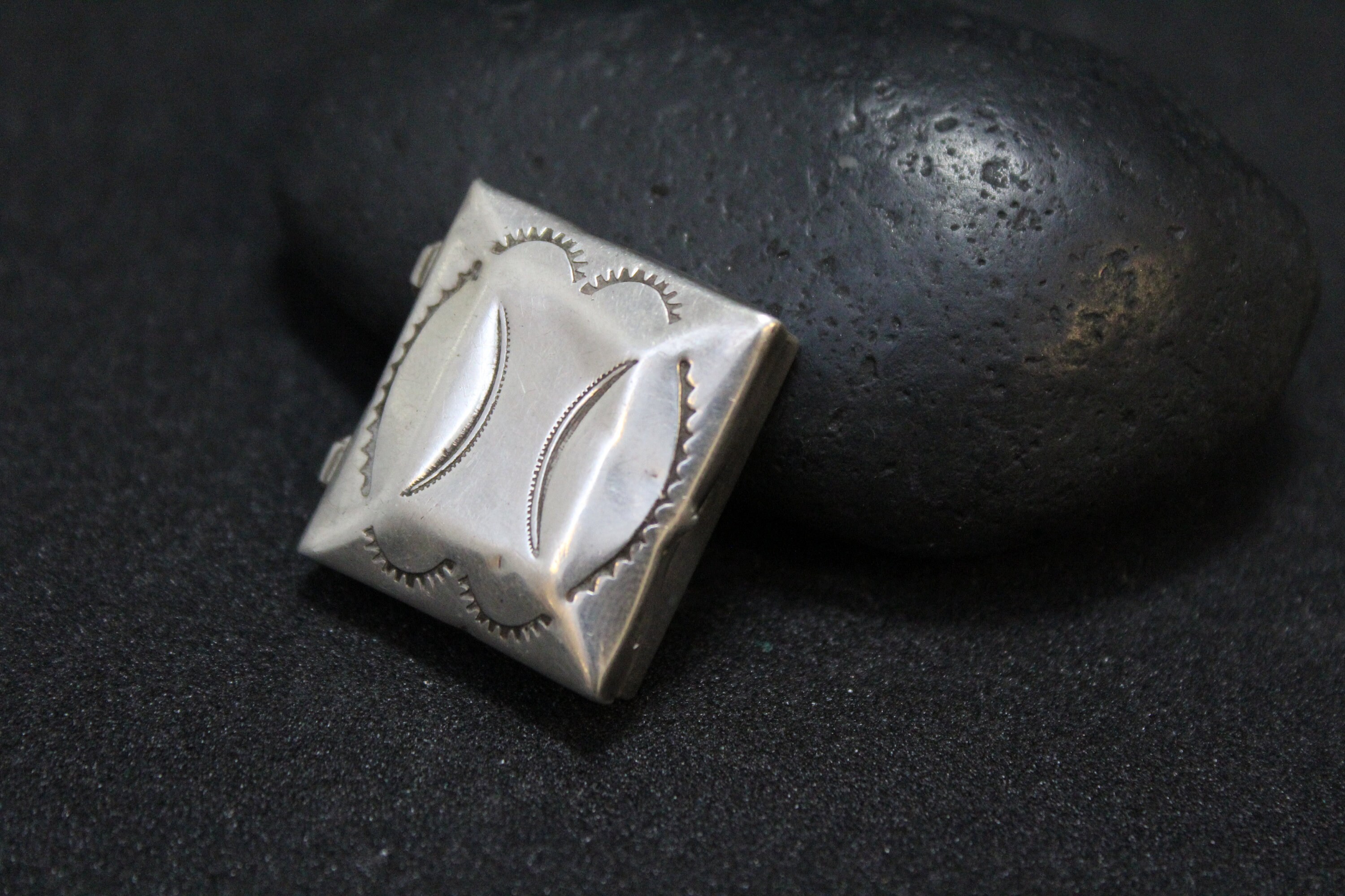 AS IS Unique Old Pawn Sterling Silver and Native American Navajo Small ...