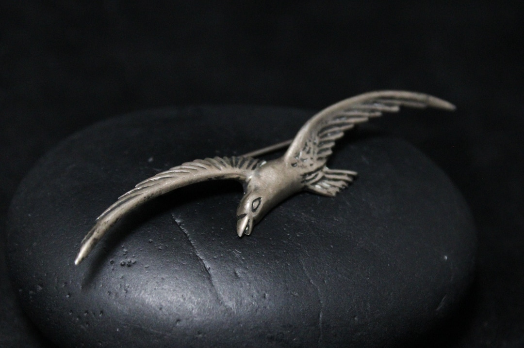 Sterling Silver Mexican Bird Brooch, Sterling Bird Pin, Sterling Silver ...