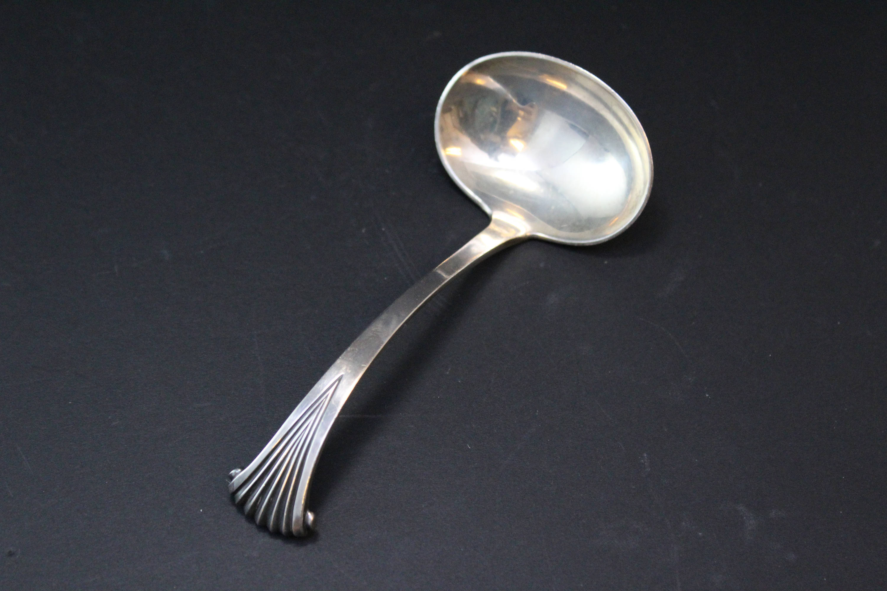 Sterling Silver Danish Cream Ladle in Onslow Pattern by Tuttle, Danish ...
