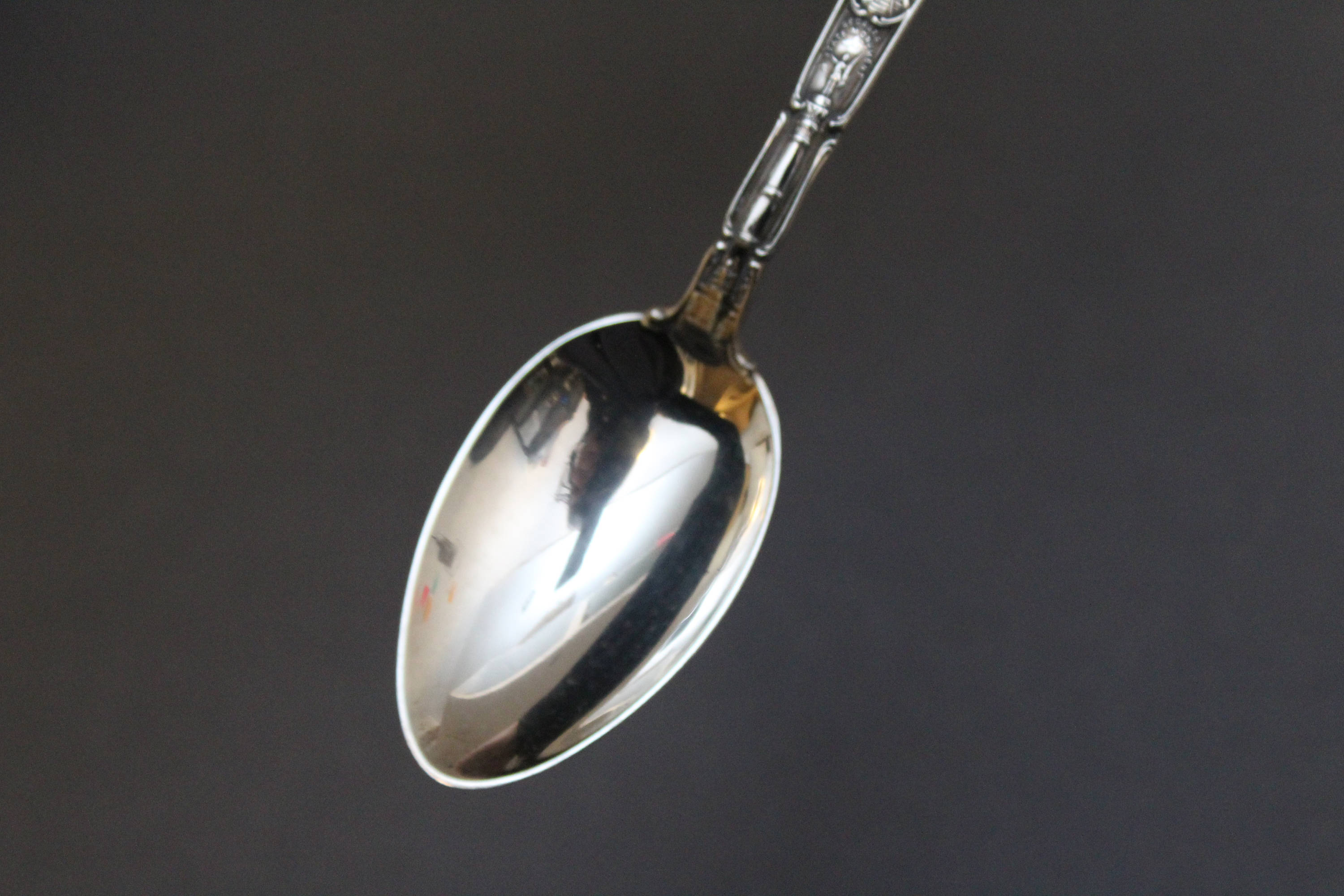 Sterling Silver Battle of Chickamauga Souvenir Spoon, Lookout Mountain ...
