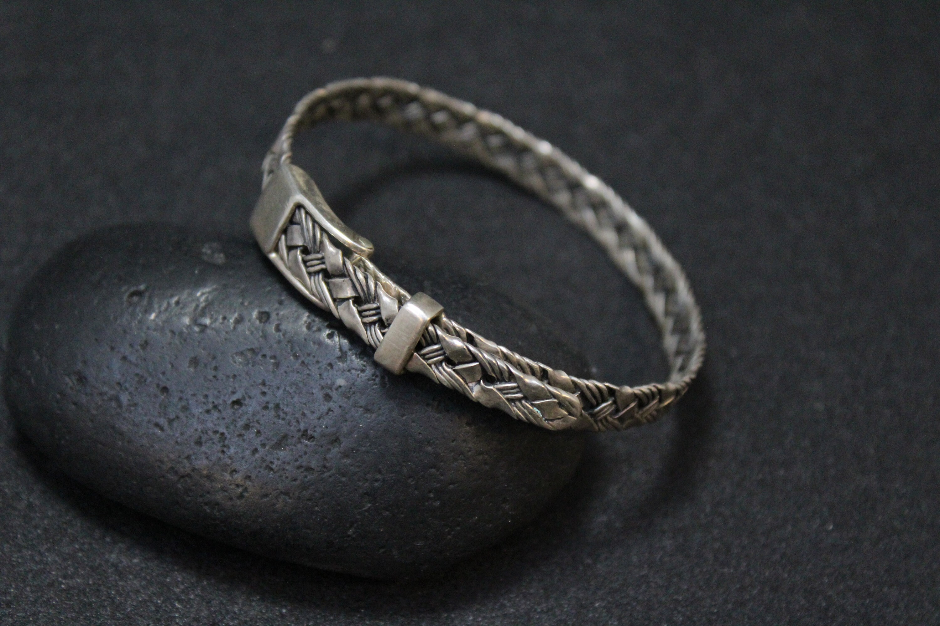 Sterling Silver Buckle Bracelet, Belt Buckle Bracelet, Mexico Buckle ...
