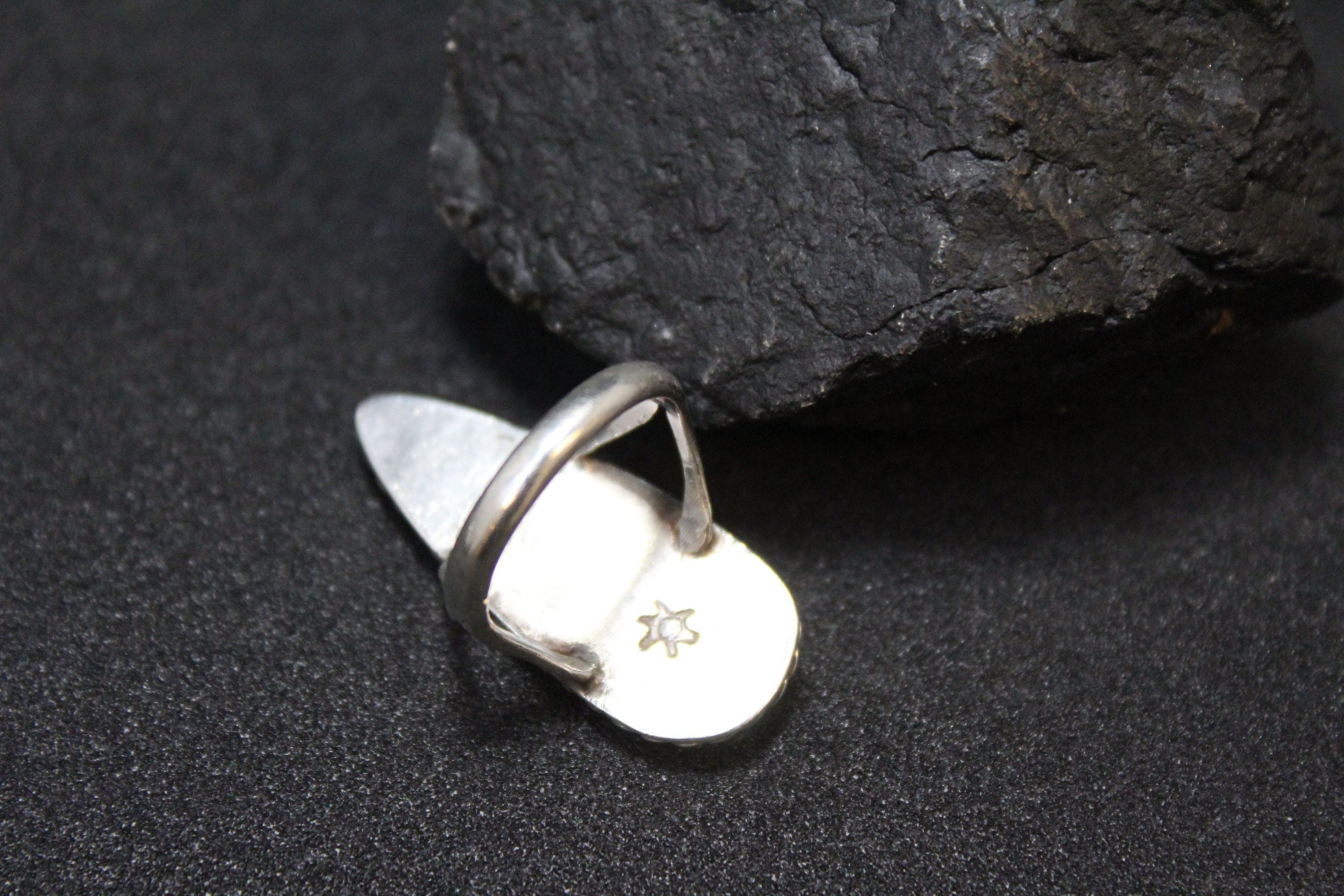 Sterling Silver Golden Shell Arrowhead Ring, Sterling Silver Native ...