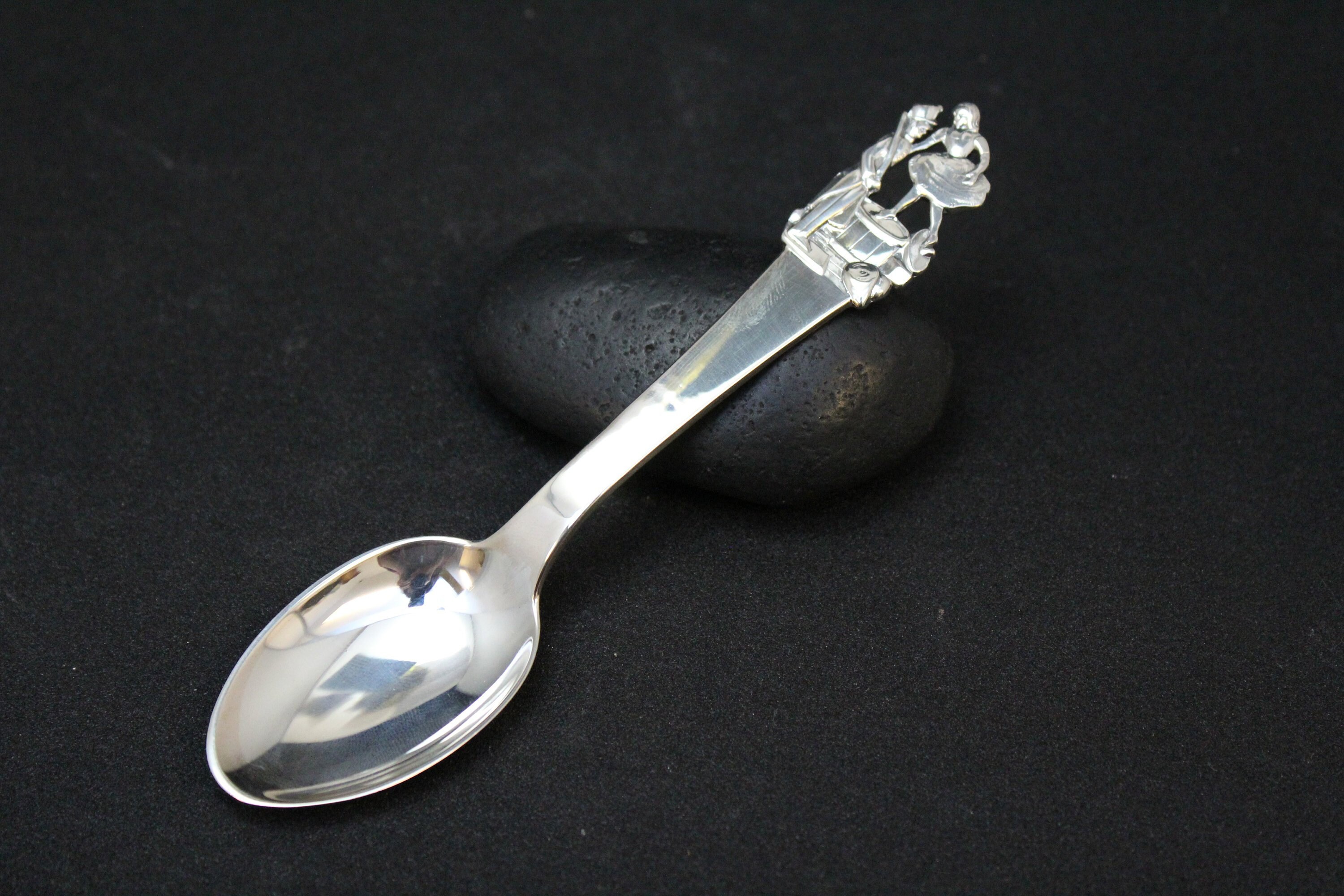 Vintage 1950s H C Andersen Steadfast Tin Soldier Silver Spoon, Danish ...