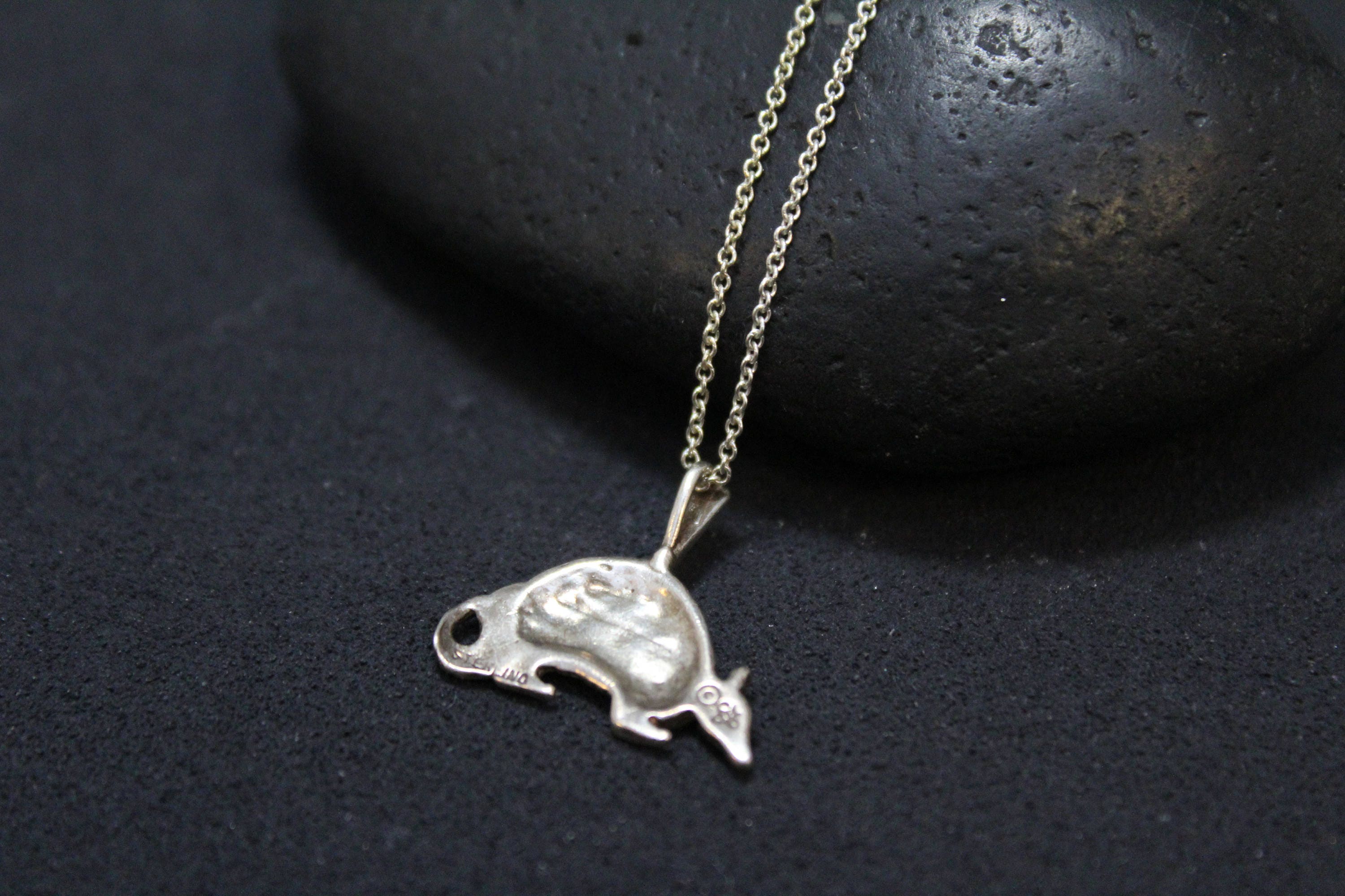Sterling Silver Armadillo Necklace, Sterling Silver Armadillo Pendant ...