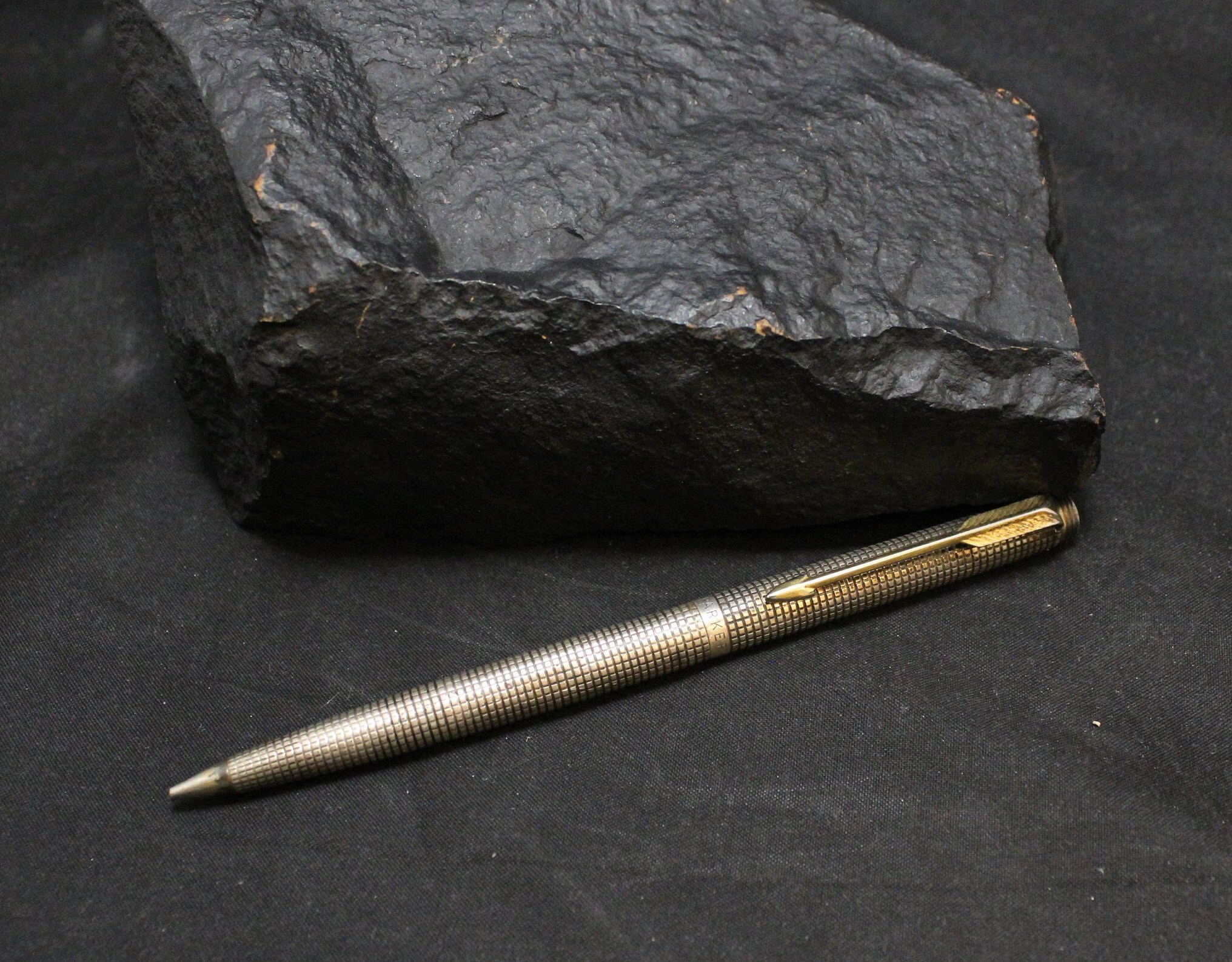 Sterling Lead Pencil With Gold Toned Arrow Handle, Twisting Sterling ...