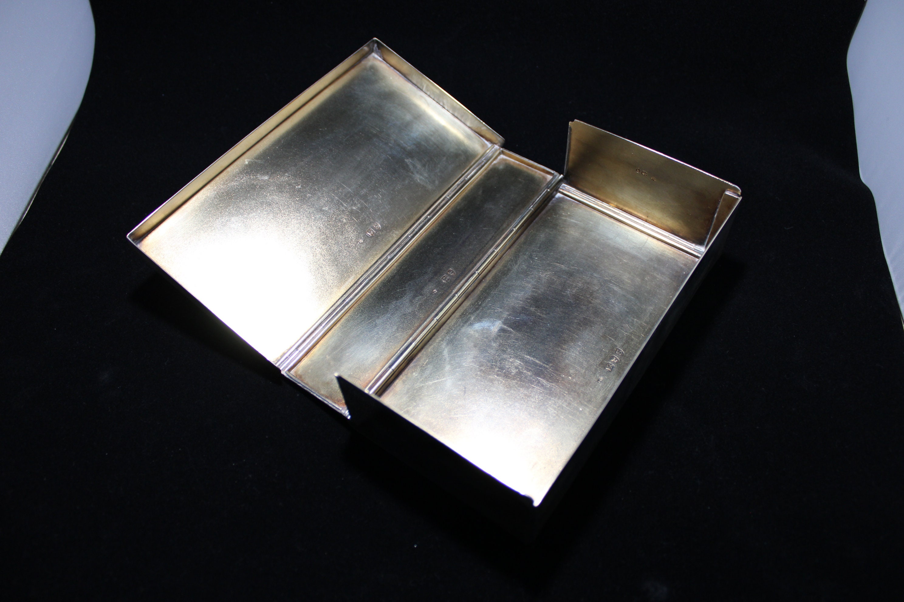 Big Sterling Box, English Sterling Silver Unicorn Box, Vintage 925 ...