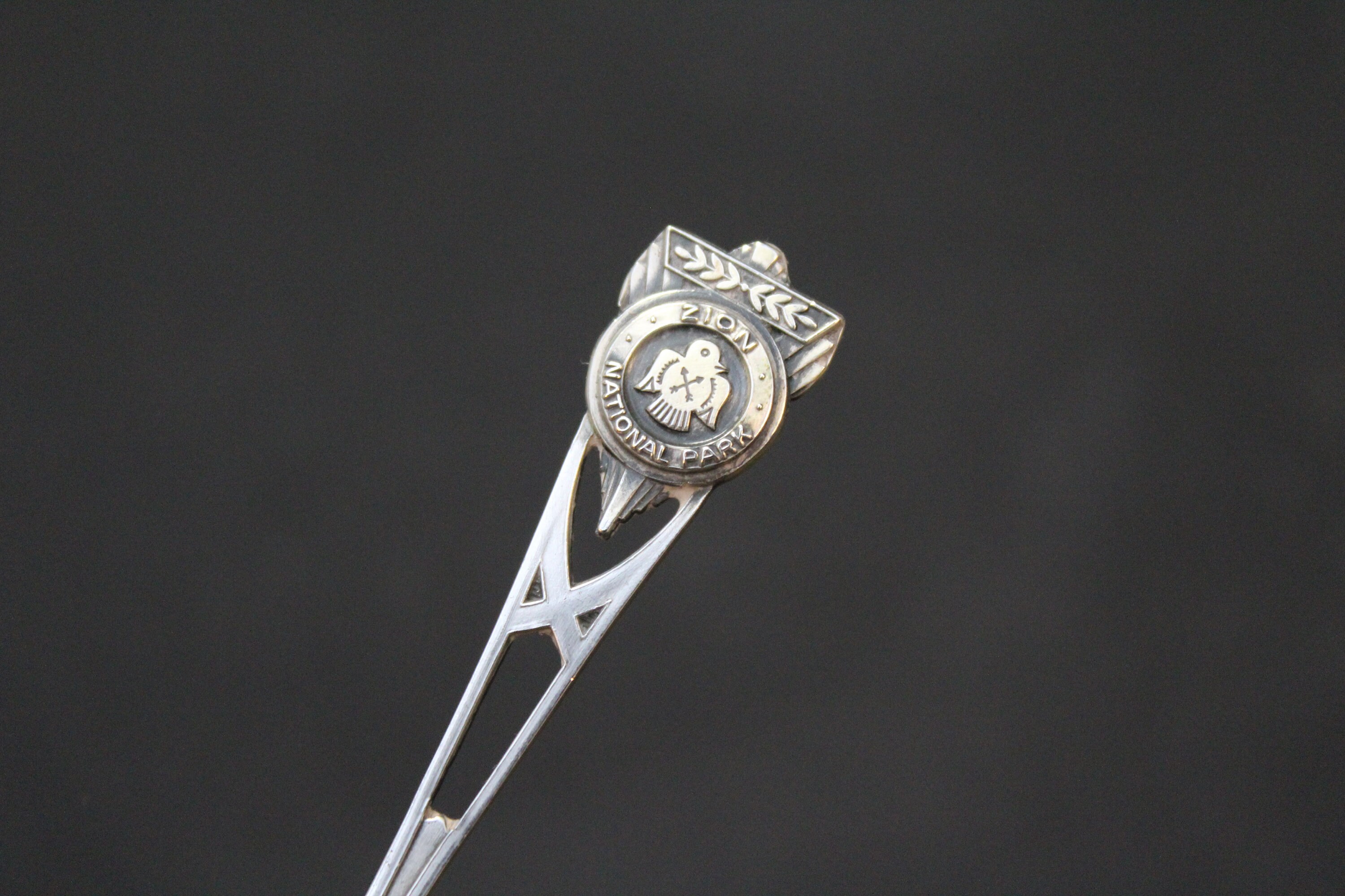 Sterling Silver Zion National Park Souvenir Spoon, Sterling Zion ...