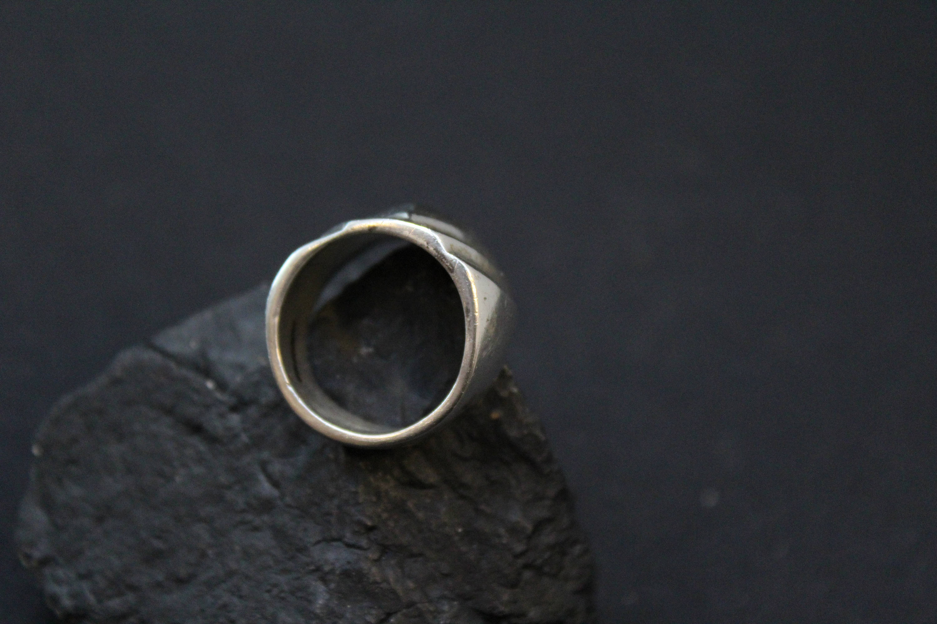 Heavy Sterling Silver Taxco Modernist Ring, Heavy Taxco Ring, Sterling ...