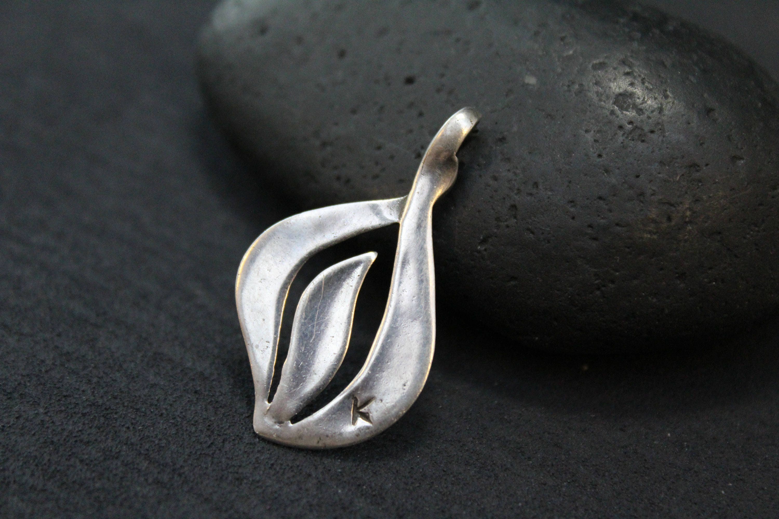 Sterling Silver Modernist Pendant, Modernist Sterling Silver Jewelry ...