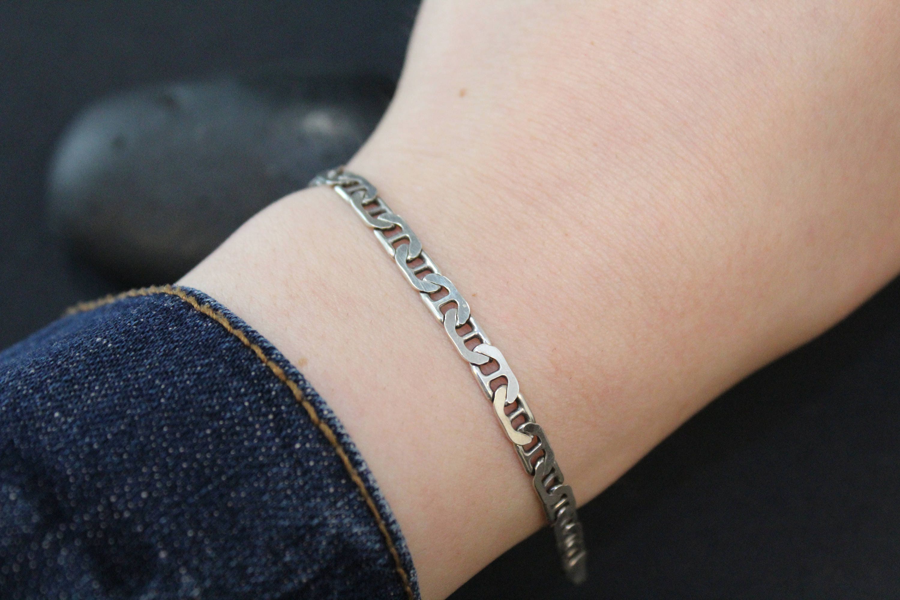 Sterling Silver Gucci Link Bracelet Sterling Gucci Bracelet Sterling Gucci Link Bracelet