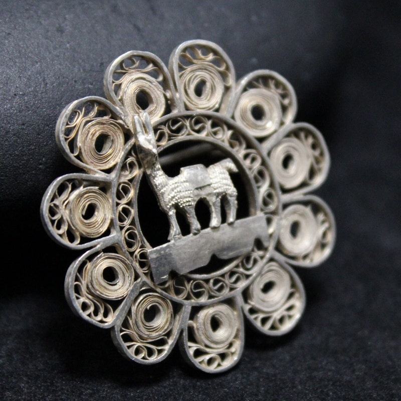 Llama Pin - Etsy