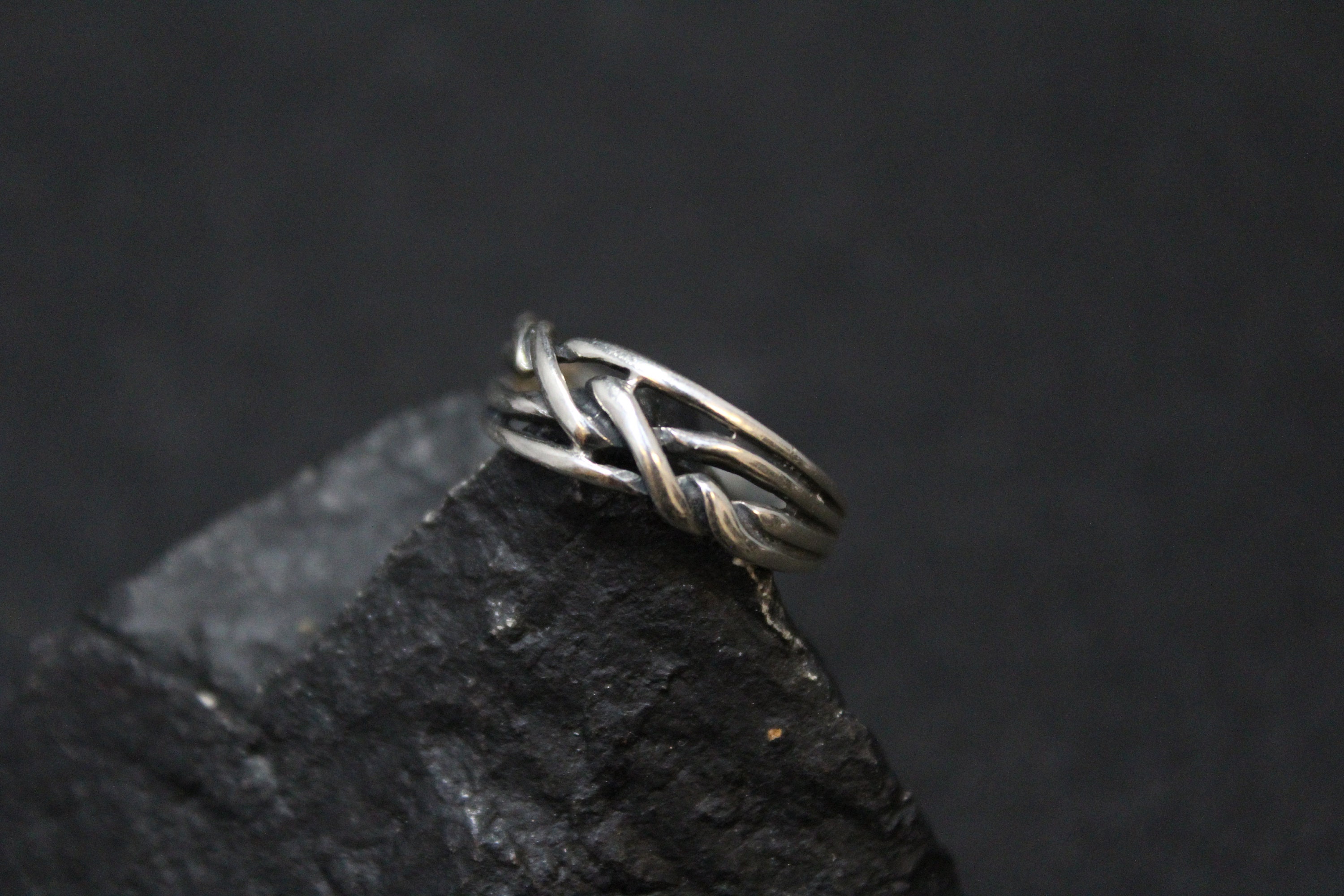 Sterling Silver Twisted Wire Ring, Sterling Silver Twist Ring, Twisted ...