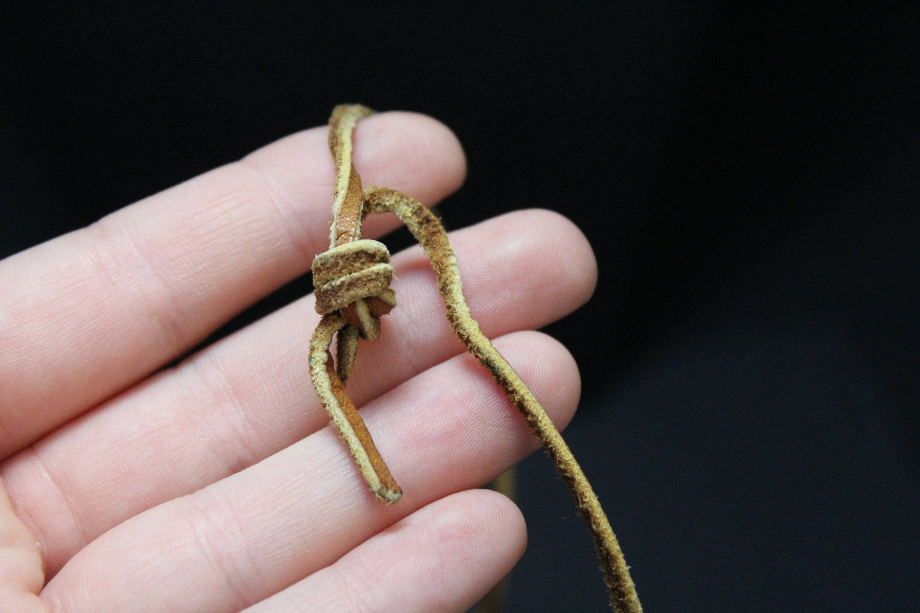 Old Pawn Coin Silver Naja Pendant on Leather Cord, Coin Silver Necklace ...