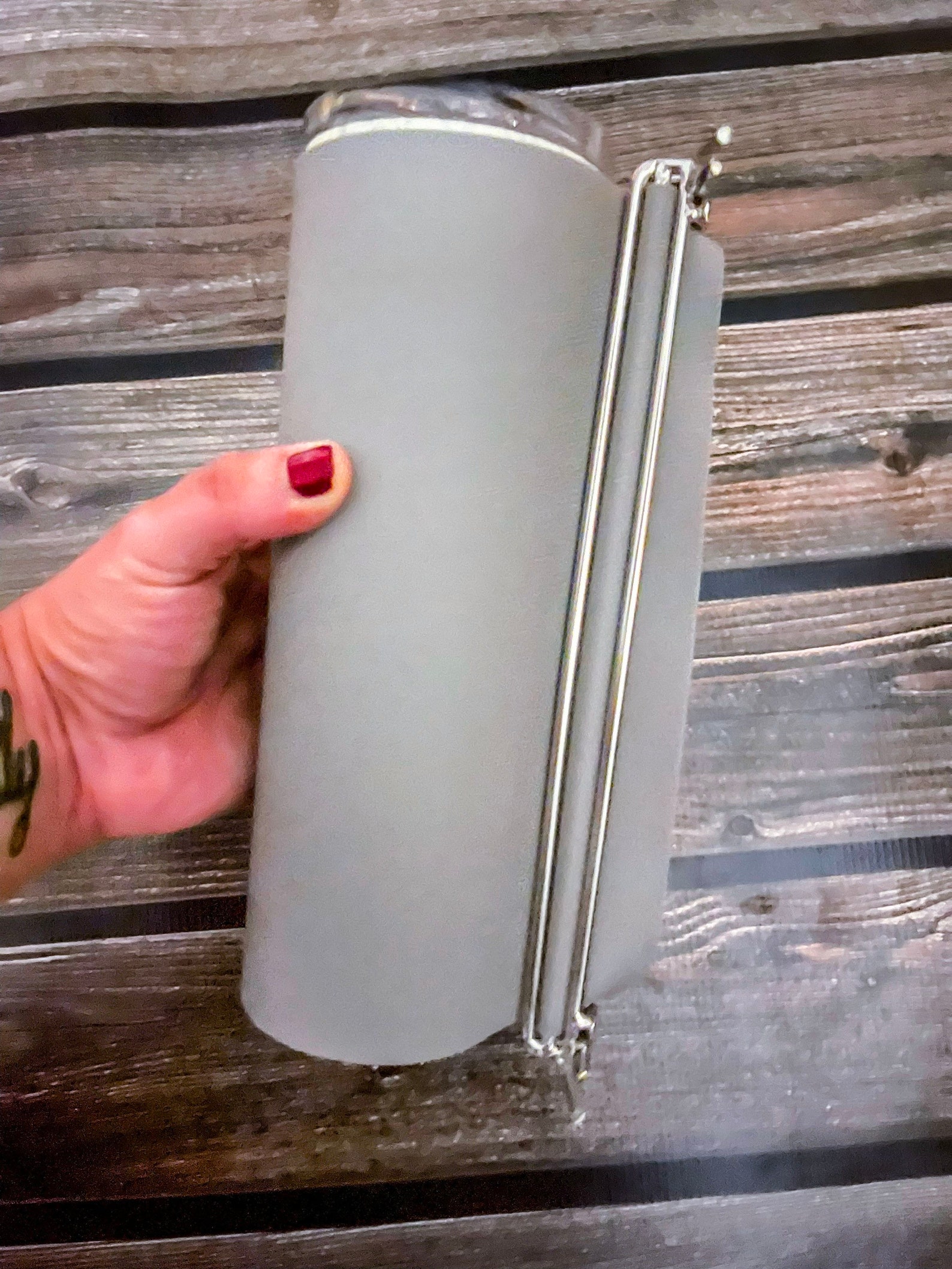 20oz Skinny Tumbler Silicone Reusable Wrap for Sublimation RTS - Etsy