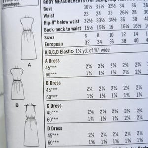 Simplicity 8231 Pattern Misses Dress in Two Lengths. Sizes 14 - 22 ...