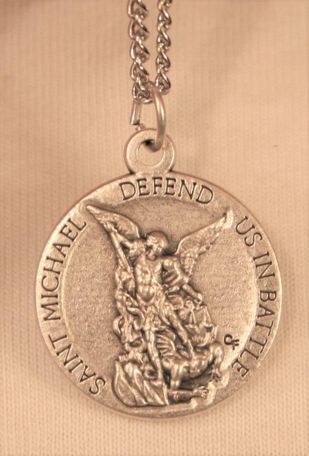 St. Michael the Archangel Defend Us in Battle US Army Eagle Seal ...
