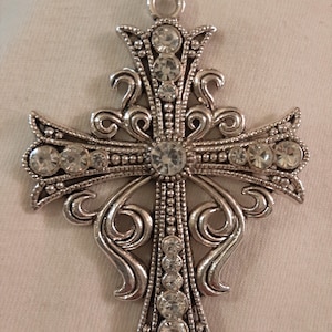 Swirled Curly-cue Starburst Aura White/clear Crystal Rhinestones ...