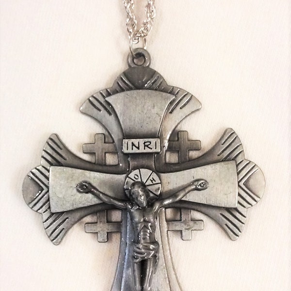 Clergy Cross Necklace - Etsy