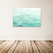 Aqua Water Canvas Art, Waves Wall Decor, Ocean Water Art Print, Aqua ...