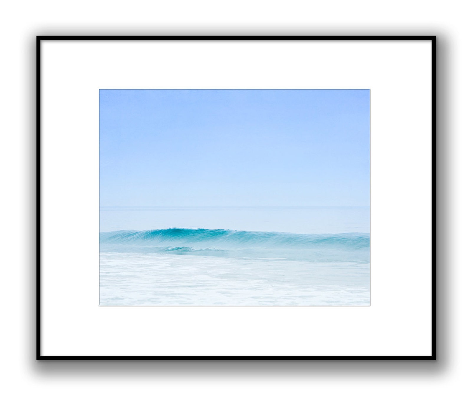 Blue Beach Decor, Beach Photography, Moonlight Beach, Wave, Water, Blue ...