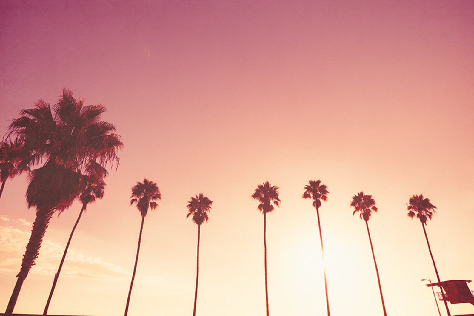 Large California Wall Art Retro Beach Photograph California | Etsy