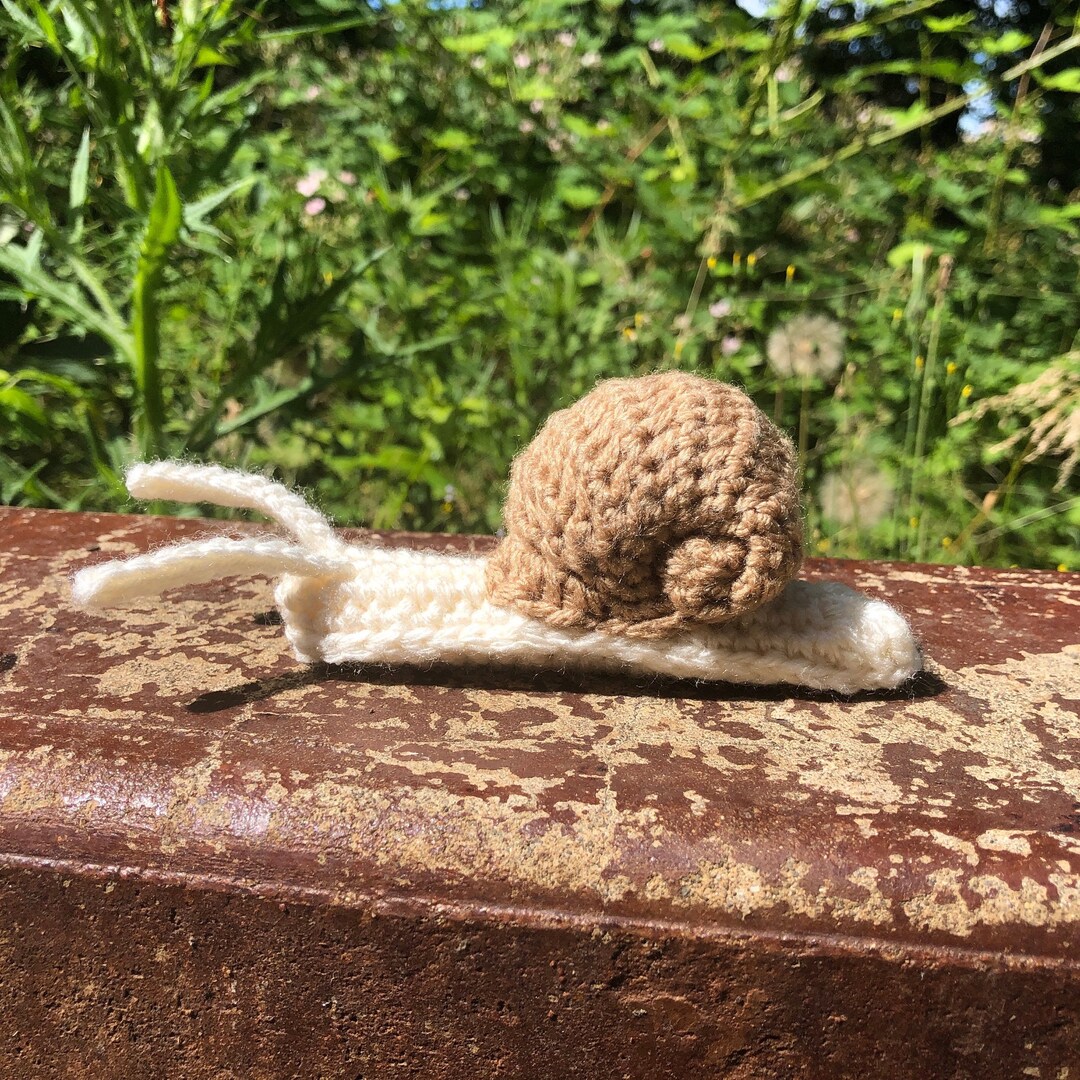 Crochet Snail, Amigurumi, Garden, Slug, Shell, Creepy Cute, Mollusks ...