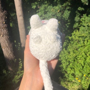 Ruffle Cat, Velvet, Chenille, Soft, Cute, Handmade, Meow, Kitten, Girly ...