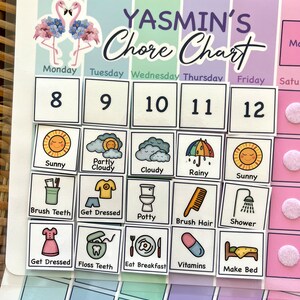 Morning, Afternoon & Evening Routine Chart, Planning Toddler Bedtime ...