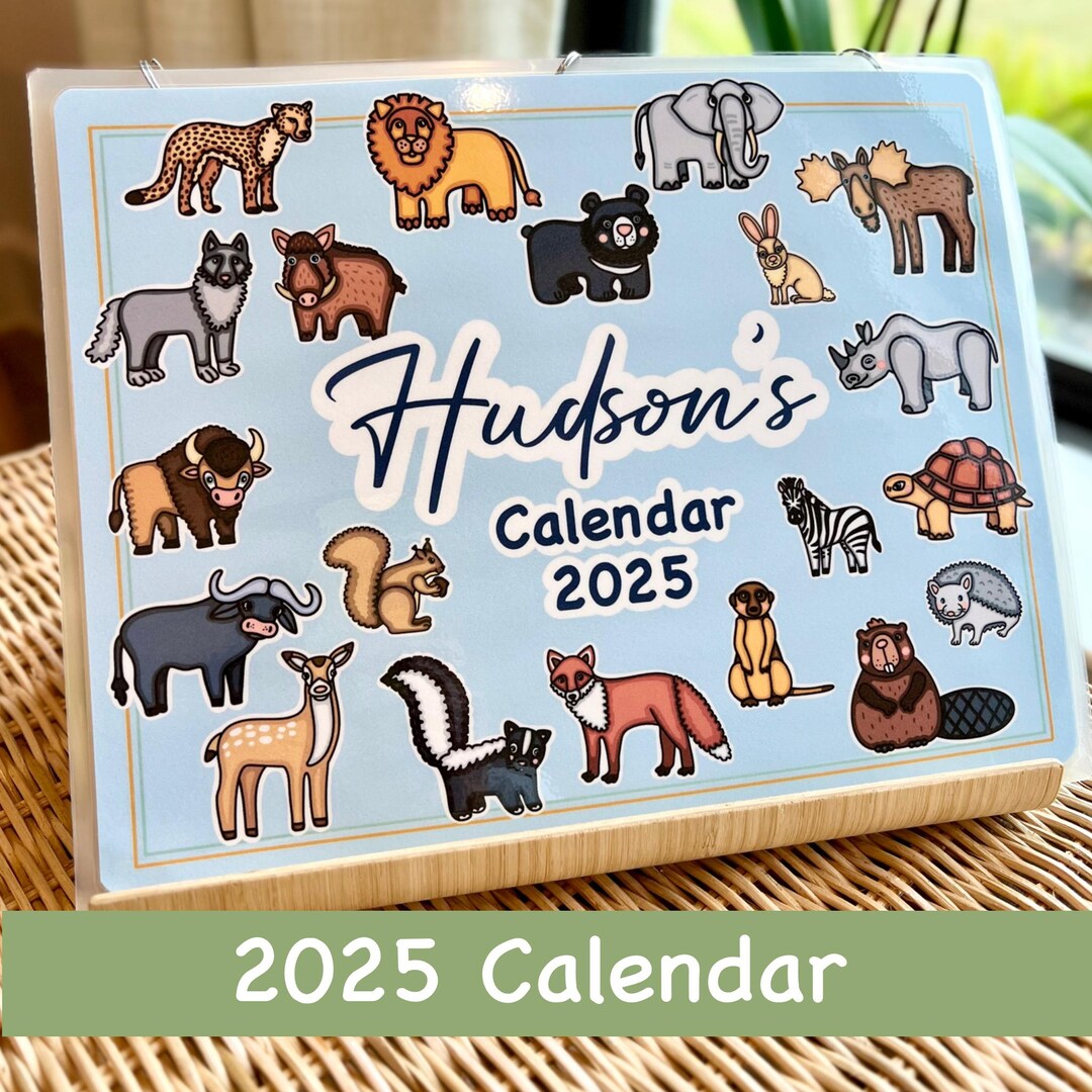 2025 Calendar for Kids, Wall Calendar, 2025 Wall Calendar, Monthly ...