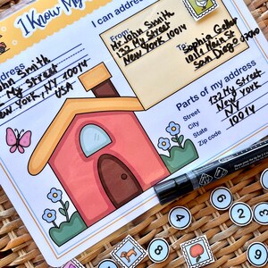 Life Skills for Kids Printable Bundle, Learn to Tell Time, Phone Number ...