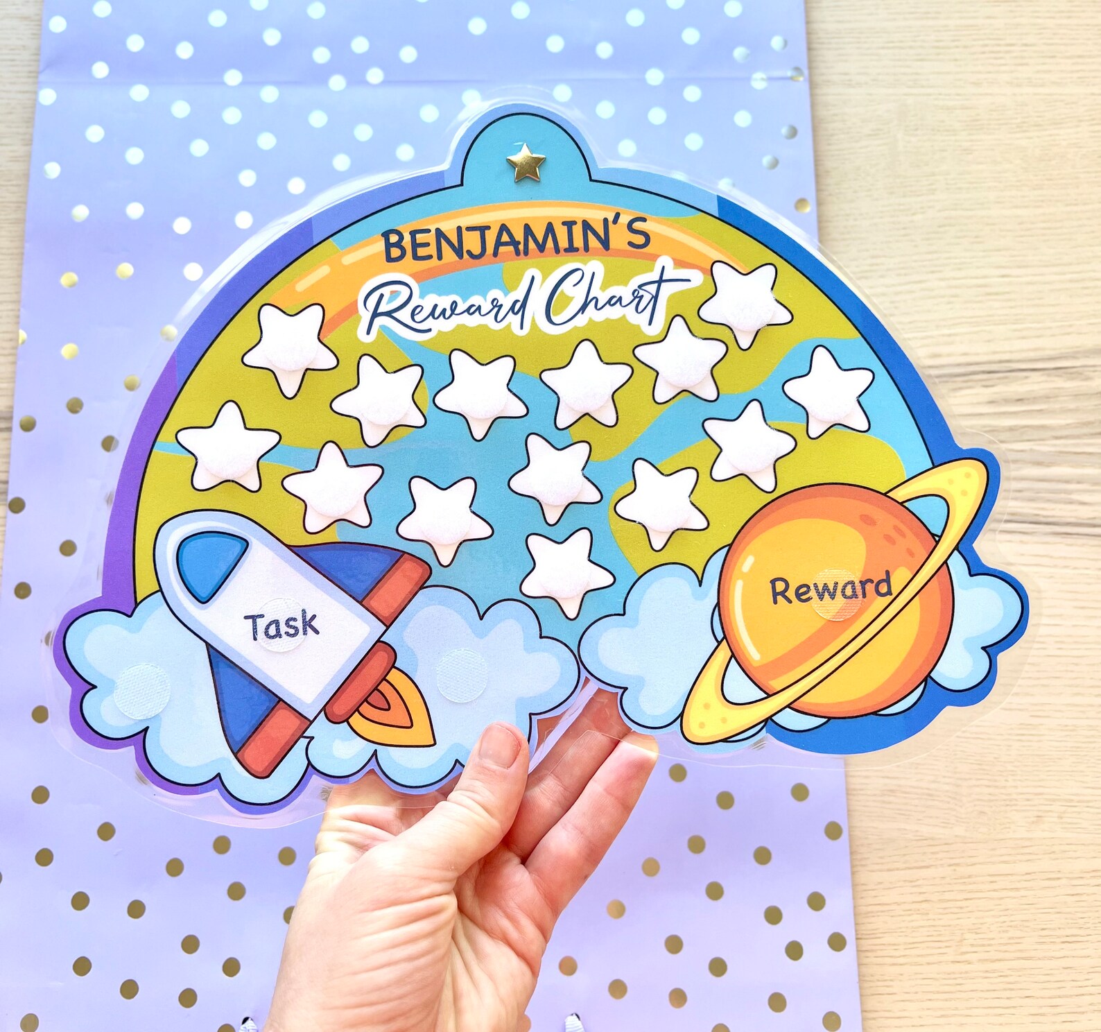 Galaxy Reward Chart for Kids: Printable Chore Chart (digital Download ...
