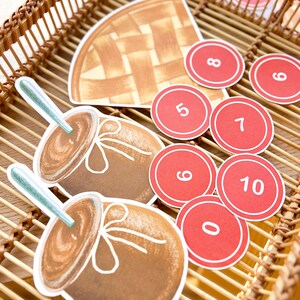 Toddler Busy Book Printable, Apple Counting Math Game, Montessori ...