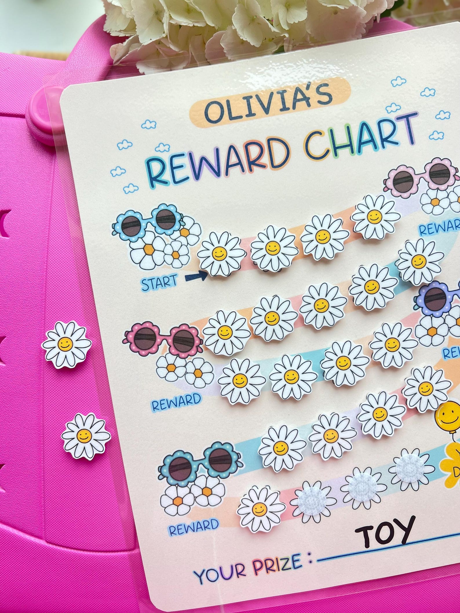 Groovy Boho Kids Reward Chart: Printable Goal Tracker (digital Download ...