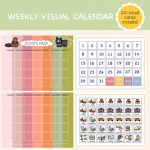 Morning, Afternoon & Evening Routine Chore Chart, Planning Bedtime ...