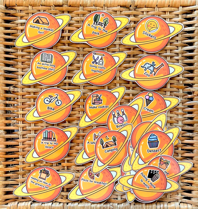 Galaxy Reward Chart for Kids: Printable Chore Chart (digital Download ...