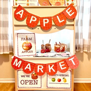 Apple Orchard Dramatic Play | Toddler Busy Book Printable | Classroom ...