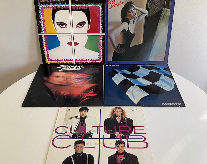Lot of 5 80s Pop Rock New Wave Albums Culture Club the - Etsy