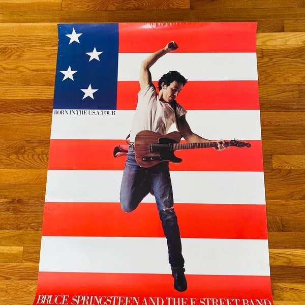 Springsteen Vintage Poster - Etsy
