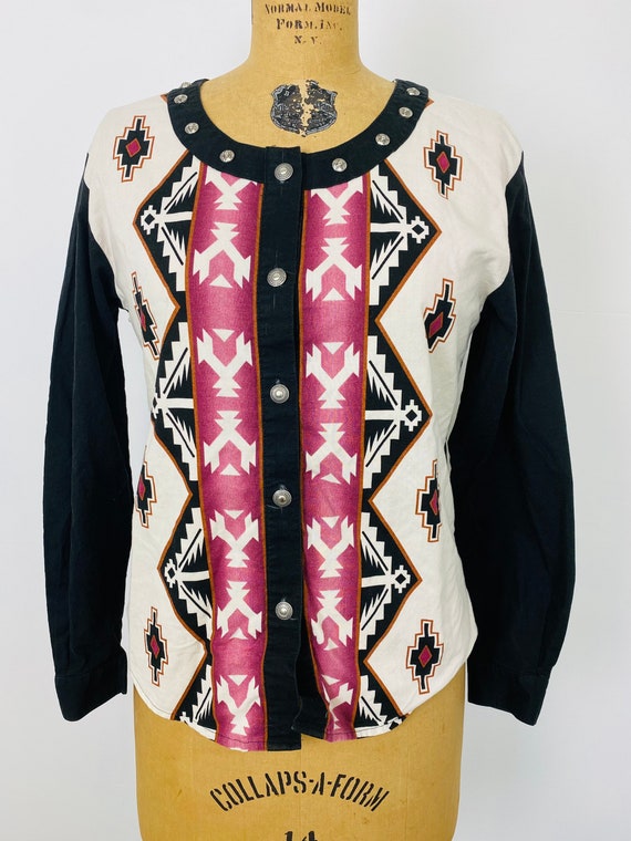 Vintage Roper Western Wear Woman's Rodeo Shirt, Butto… - Gem