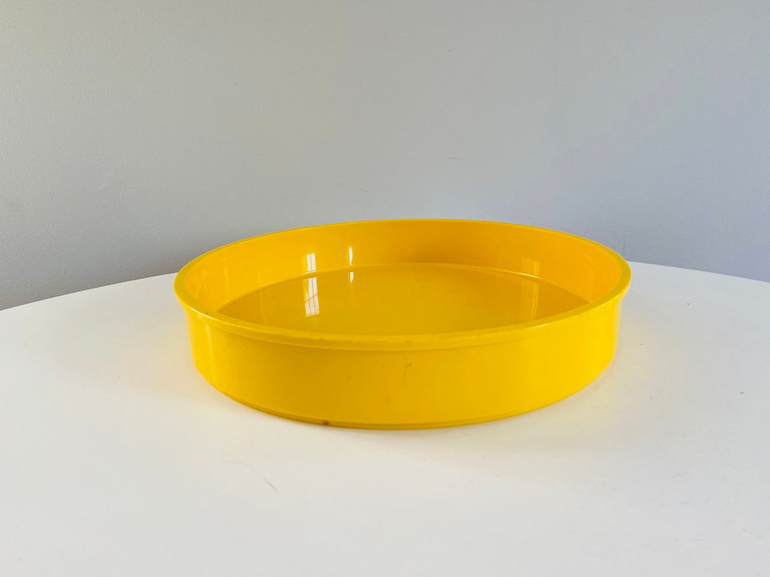 Vintage Dansk Yellow Plastic Tray by Gunnar Cryen, Dansk Designs GC ...