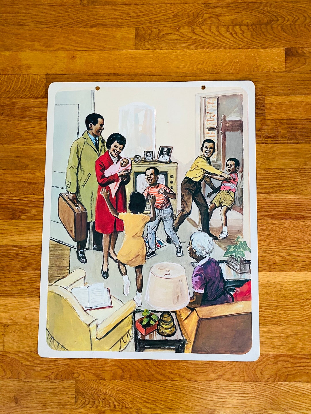 Vintage Dandy Dog's Early Learning Chart Hermese Roberts, 1966, My ...