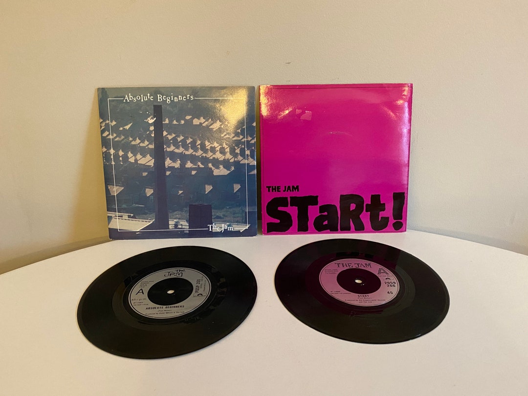 Lot of 2 the Jam 45 RPM Vinyl Albums, Start! / Liza Radley, Absolute ...