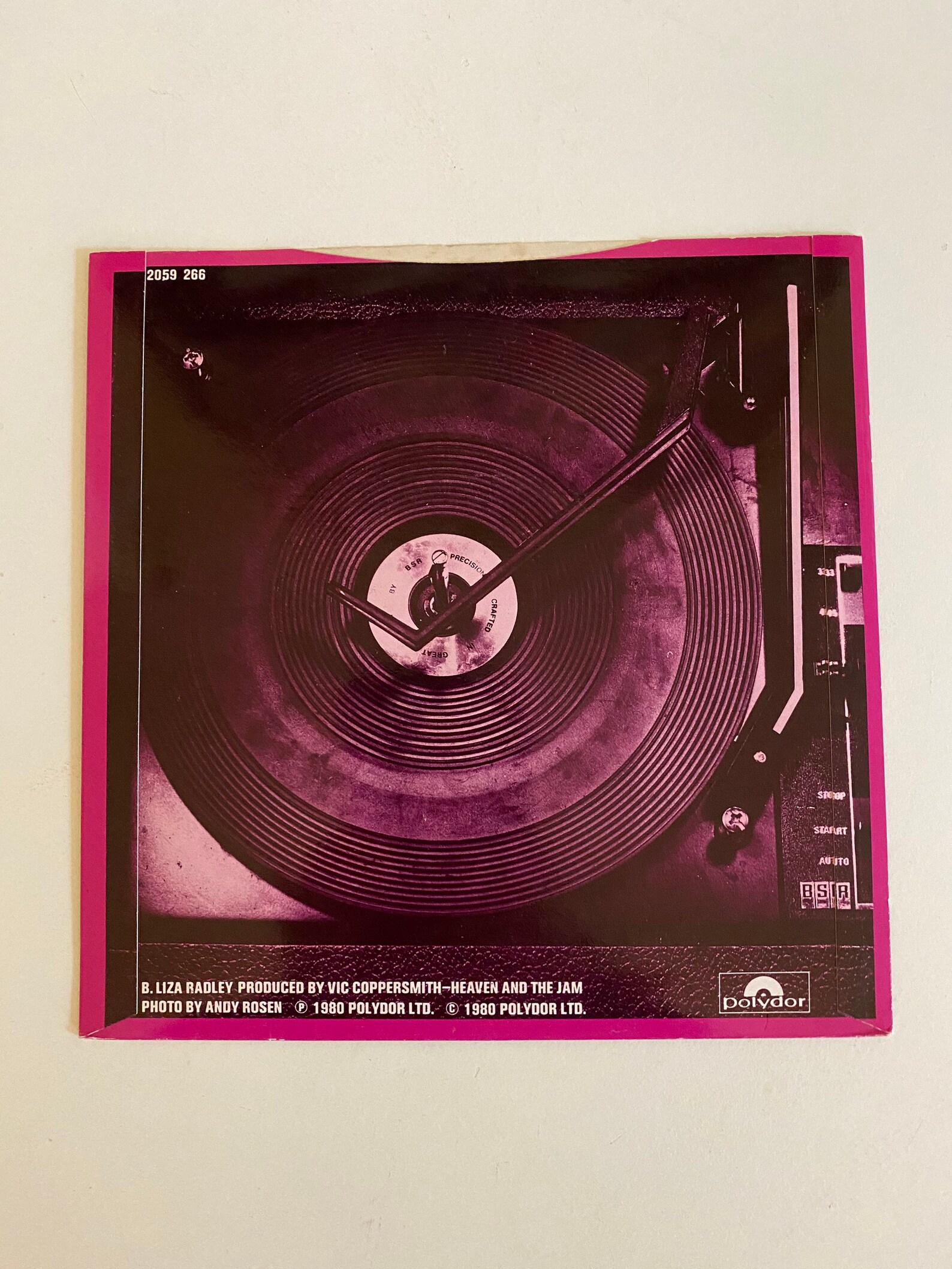 Lot of 2 The Jam 45 RPM Vinyl Albums Start / Liza Radley | Etsy