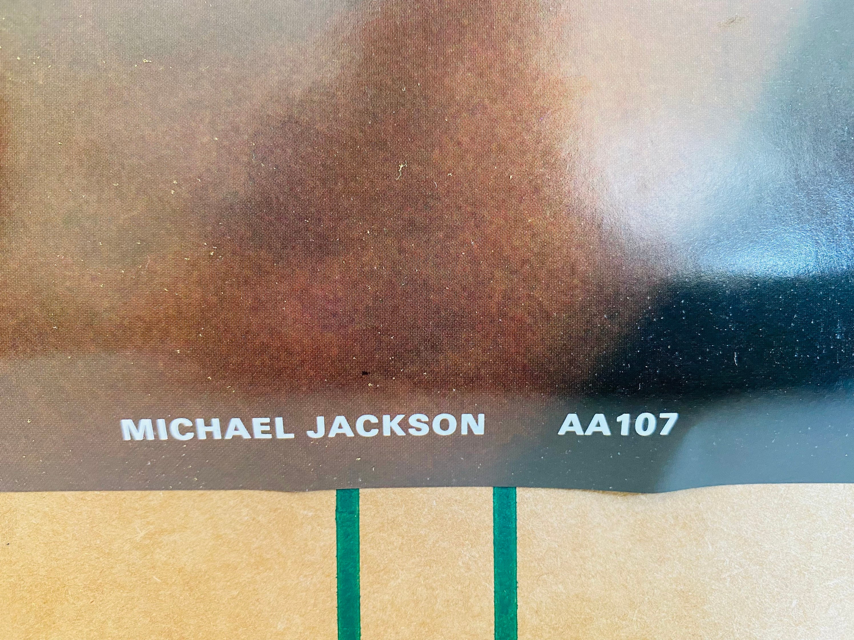 Vintage Michael Jackson Poster New Old Stock Anabas Poster - Etsy