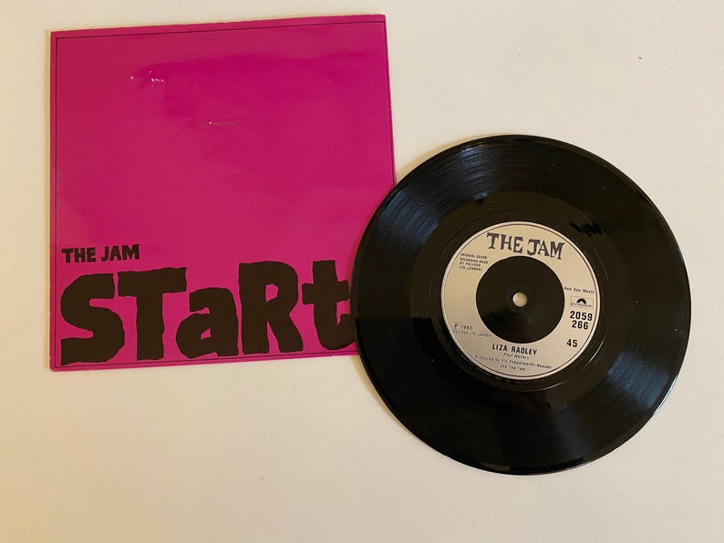 Lot of 2 the Jam 45 RPM Vinyl Albums Start / Liza Radley - Etsy