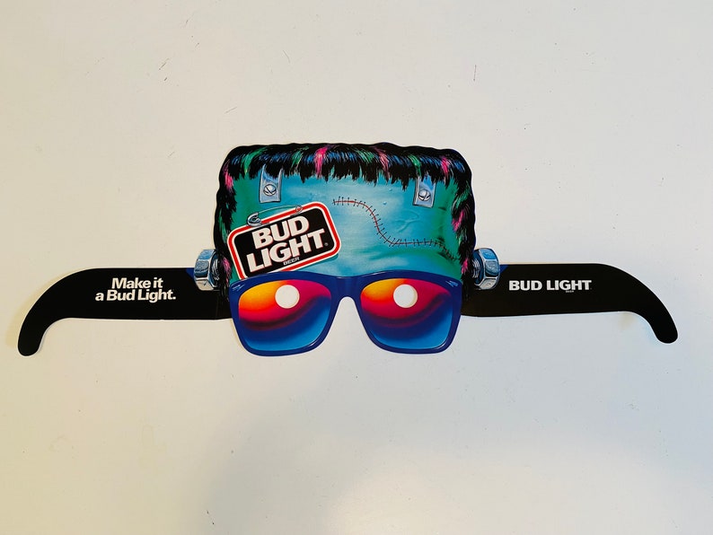 Vintage Halloween Masks, Set of 4, 1990s Budweiser and Bud Light ...