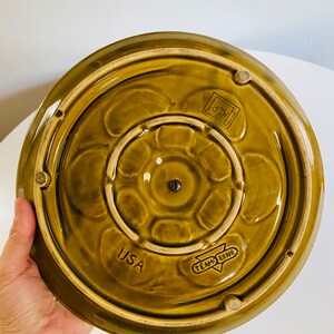 Vintage MCP Team Line Mccoy Ashtray With Medallion, Round Gold/brown ...