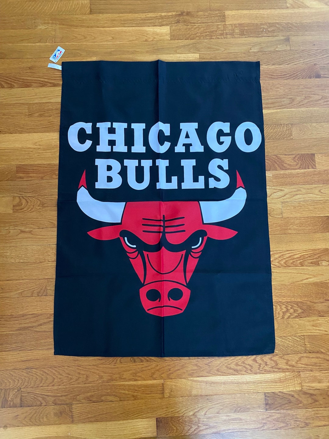 Vintage Chicago Bulls Banner Flag, NOS, Chicago Bulls NBA Basketball ...