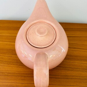 Vintage Russel Wright American Modern Coral Teapot, Steubenville, Coral ...